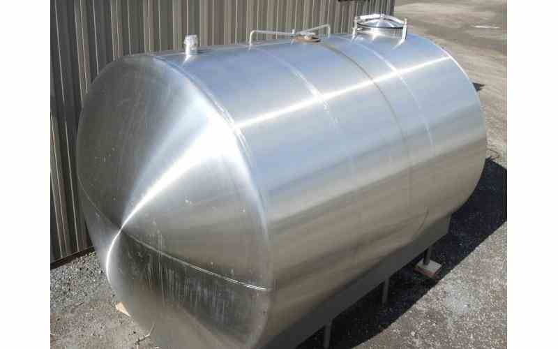 4900 Gal LaHoir Inc. Horizontal, SS Tank | 12673 | New Used and Surplus ...