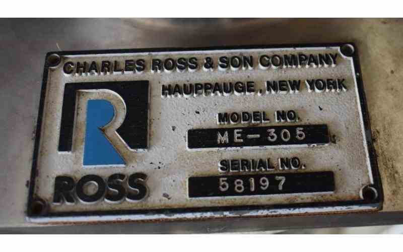 5 HP Ross ME305 Colloid Mill | 17083 | New Used and Surplus Equipment ...