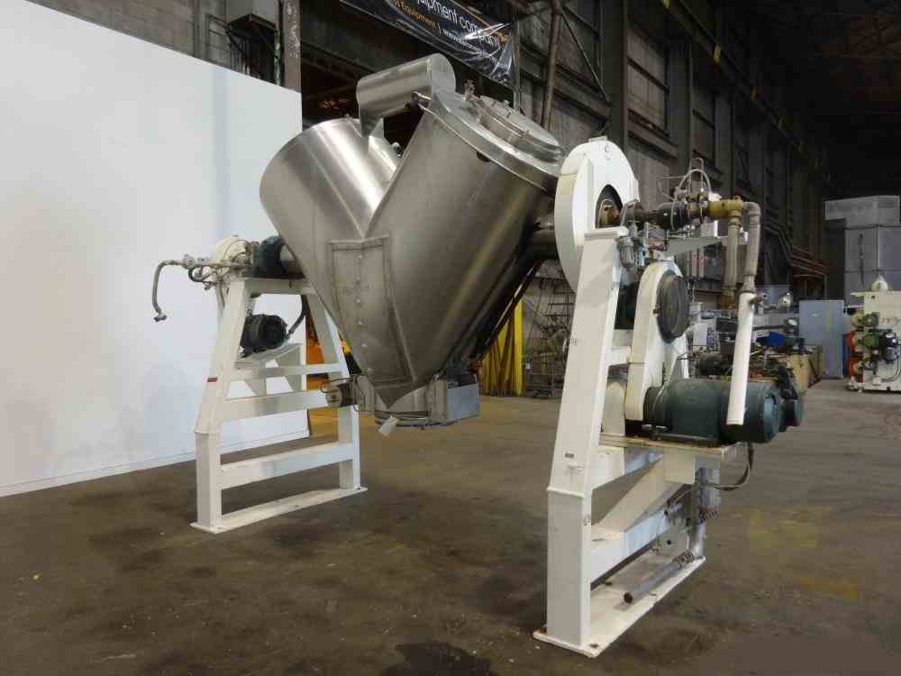 50 Cu Ft Gemco 316-SS V-Blender | 14705 | New Used and Surplus ...