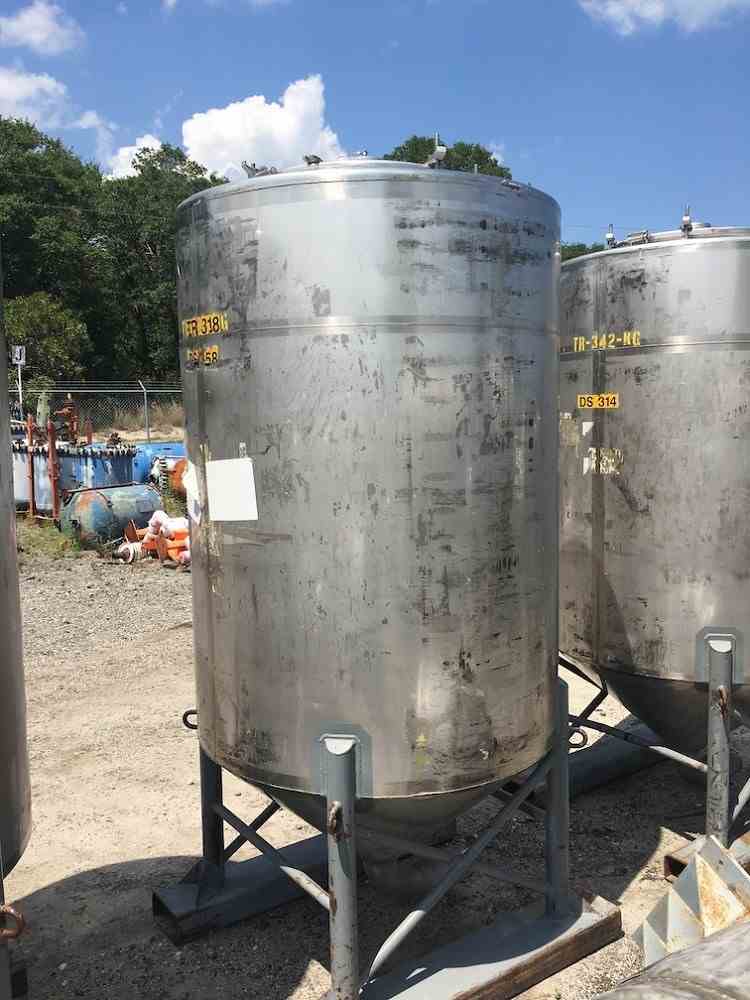 500 Gal Walker Stainless Steel Tank | 18263 | New Used and Surplus ...