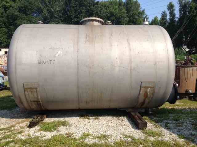5000 Gal Industrial Sheet Metal Stainless Steel Tank | 9217 | New Used ...
