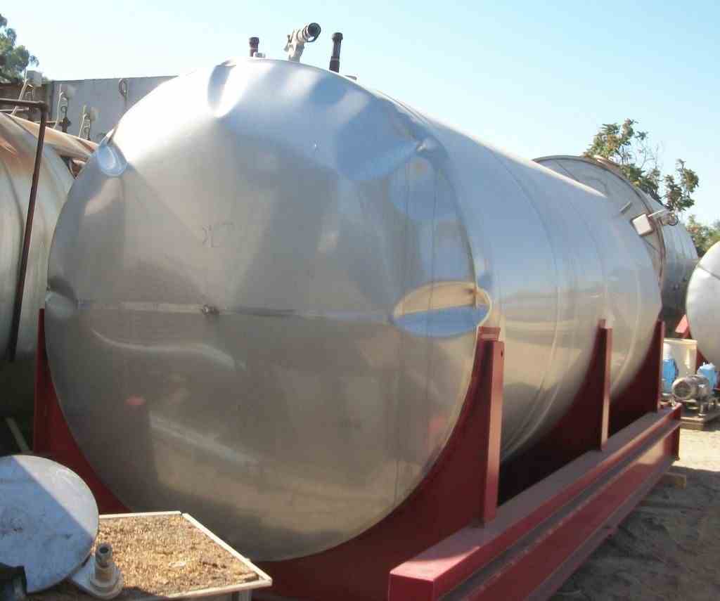 5000 Gal Stainless Steel Tank | 13857 | New Used and Surplus Equipment ...