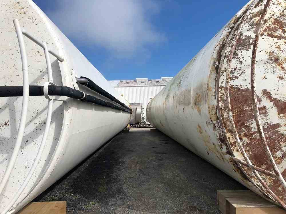 50000 Gal Mueller Stainless Steel Silo | 17327 | New Used and Surplus ...