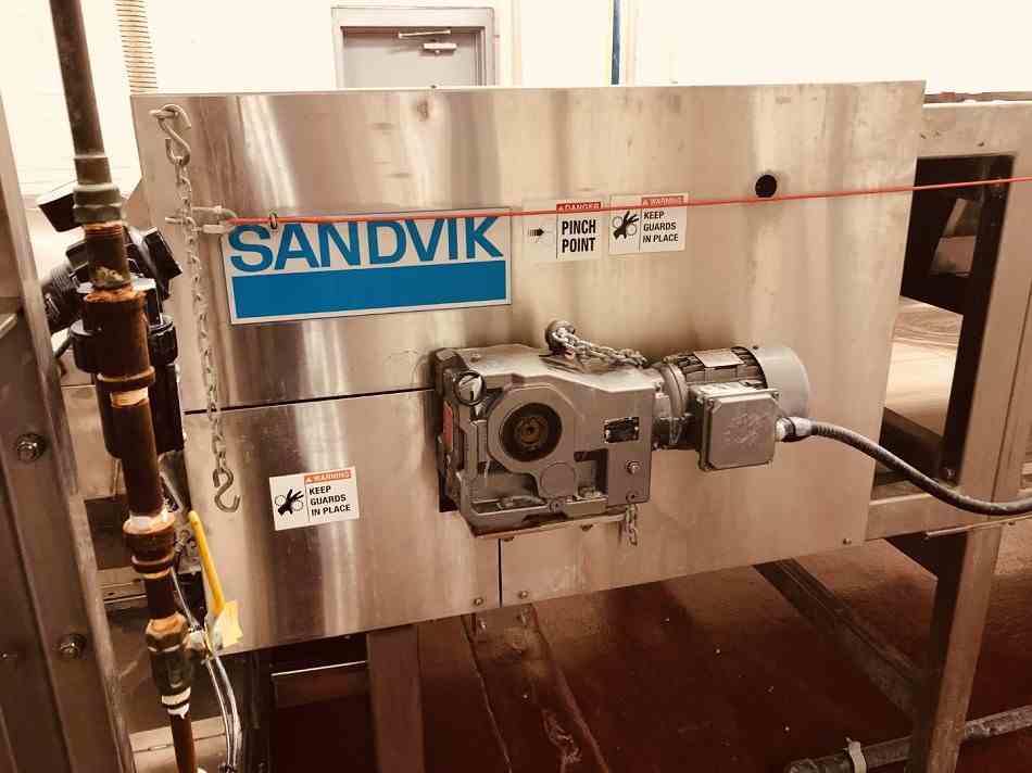 59 " Wide Sandvik SS Belt Flaker / Dryer | 17022 | New Used and Surplus ...