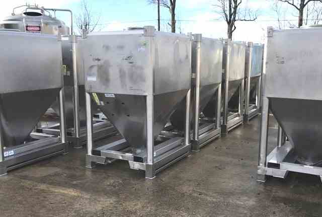 60 Cu Ft SS Gallay Tote | 13499 | New Used and Surplus Equipment ...