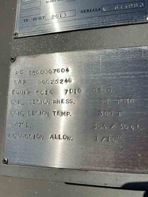 60 " Dia Tricor Metals 304L Stainless Steel Tray Columns | 17968 | New ...