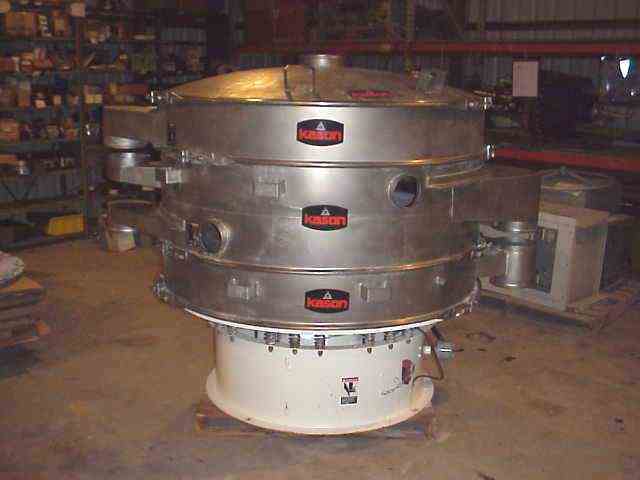 60 " Dia Kason Round Vibratory Screener | 4689 | New Used and Surplus ...