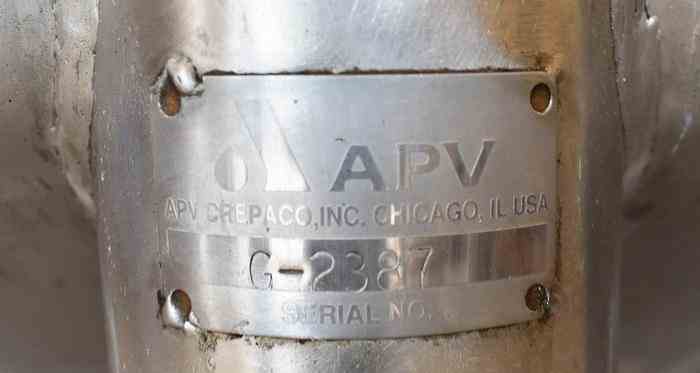 600 Gal APV Stainless Steel Tank | 19427 | New Used and Surplus ...