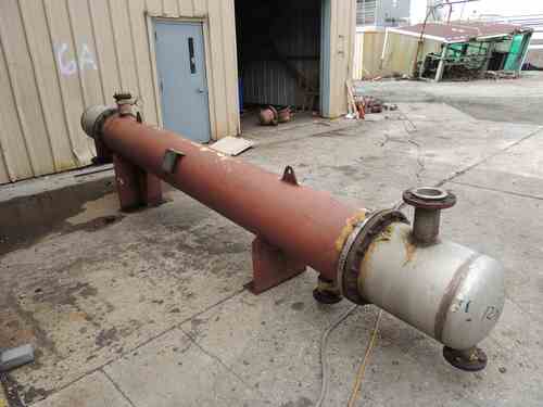 600 Sq Ft RAS Process Equipment Stainless Steel Shell & Tube Heat ...