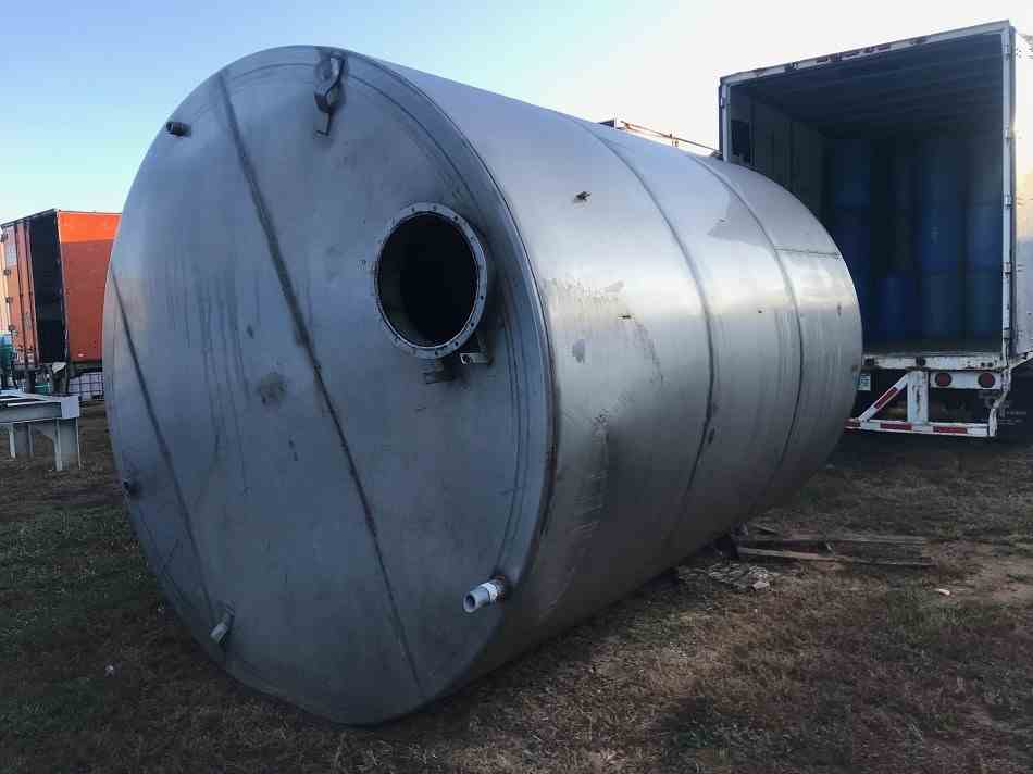 6000 Gal Stainless Steel Tank | 17021 | New Used and Surplus Equipment ...