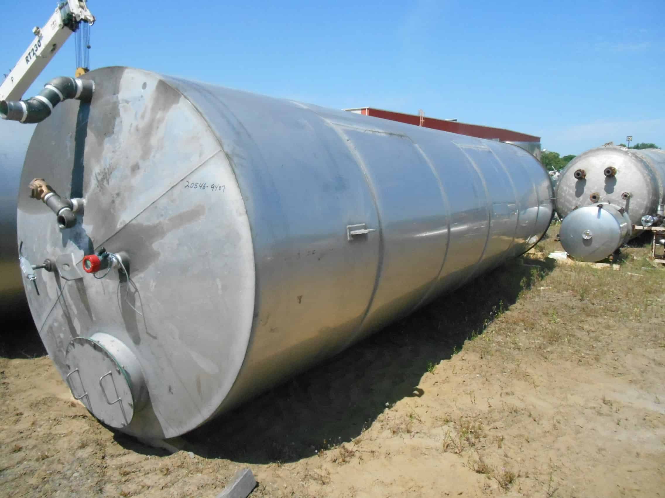 6000 Gal Eisenback Stainless Steel Tank | 9407 | New Used and Surplus ...