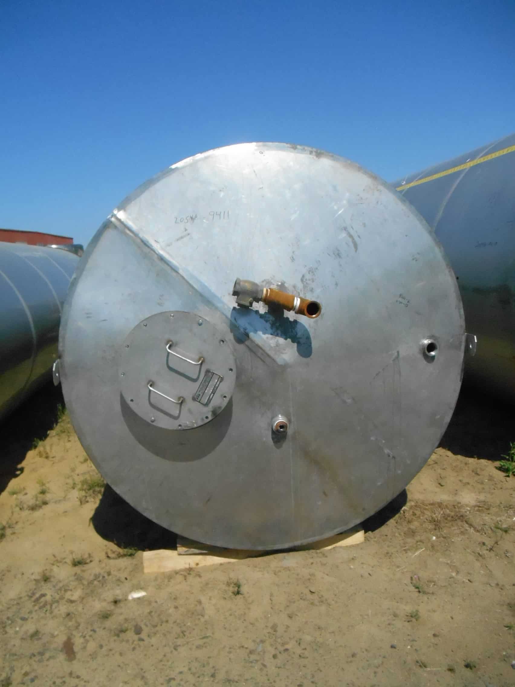 6000 Gal Eisenback Stainless Steel Tank | 9411 | New Used and Surplus ...