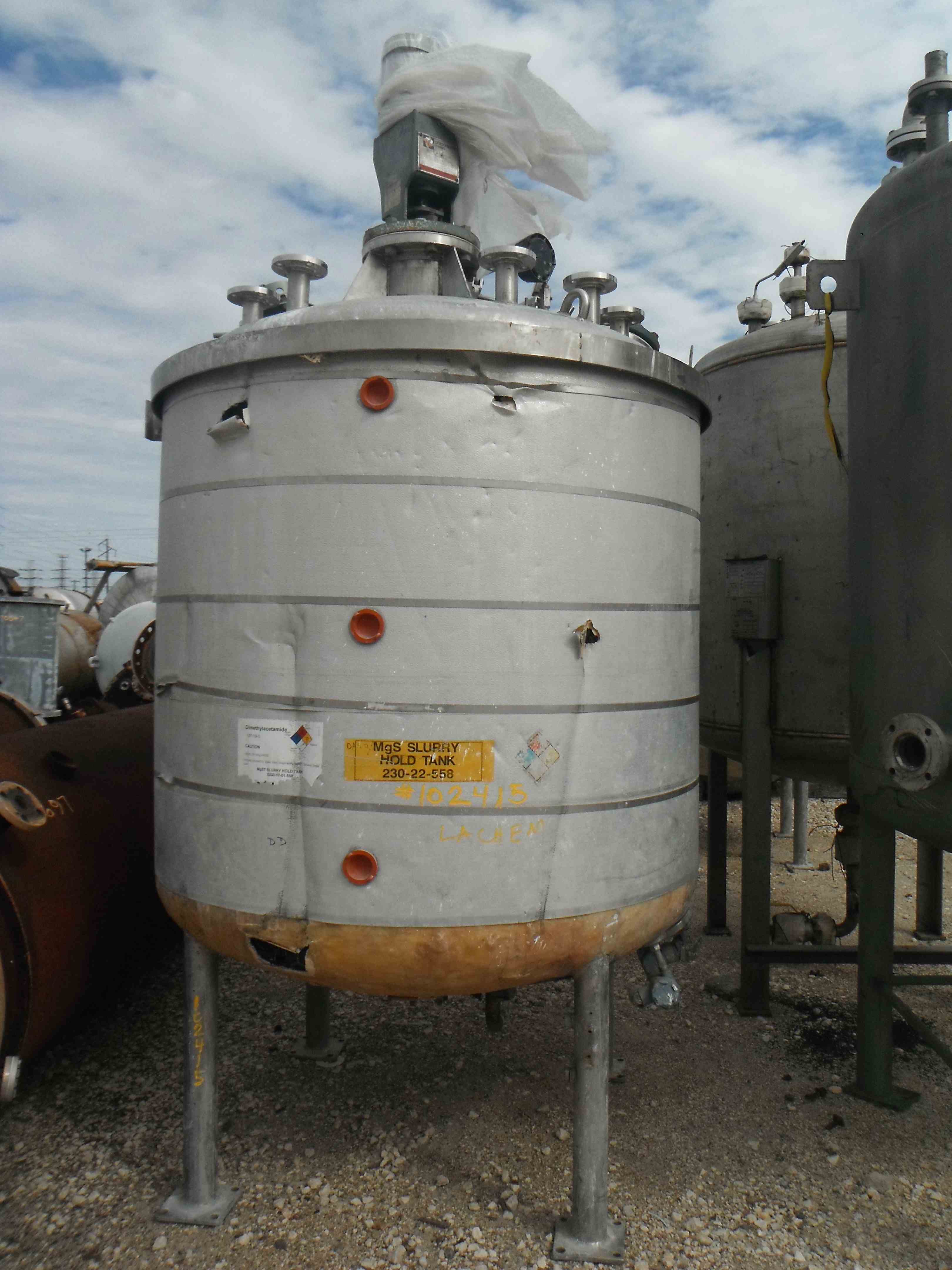 660 Gal Mueller Stainless Steel Reactor | 15306 | New Used and Surplus ...