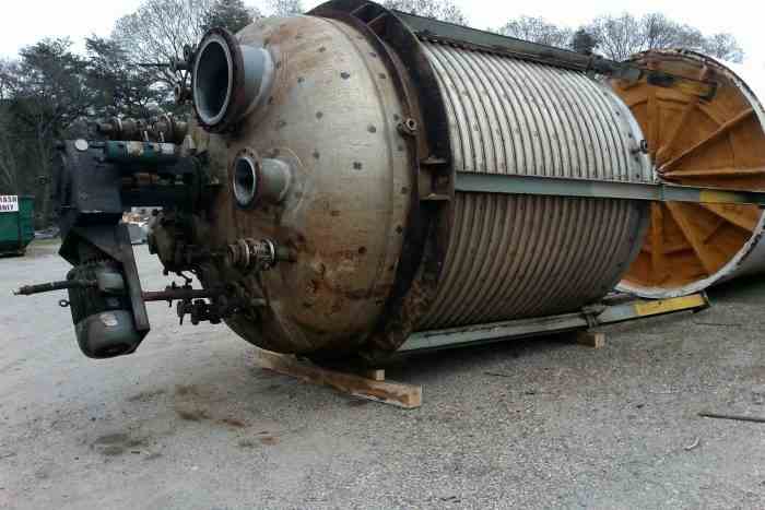 7000 Gal RAS Process Equipment Stainless Steel Reactor | 12779 | New ...