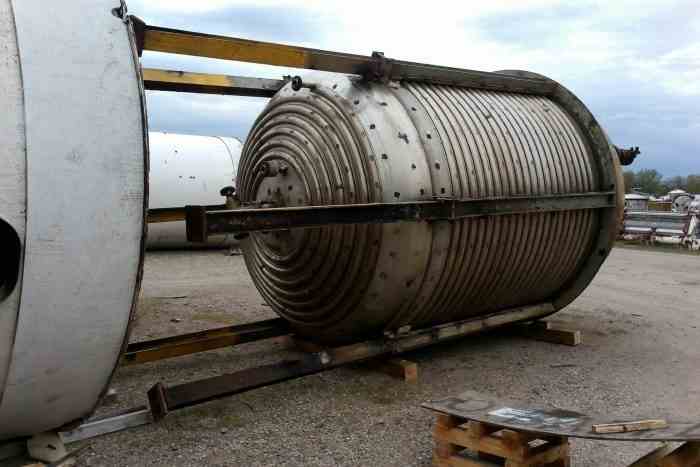 7000 Gal RAS Process Equipment Stainless Steel Reactor | 12779 | New ...