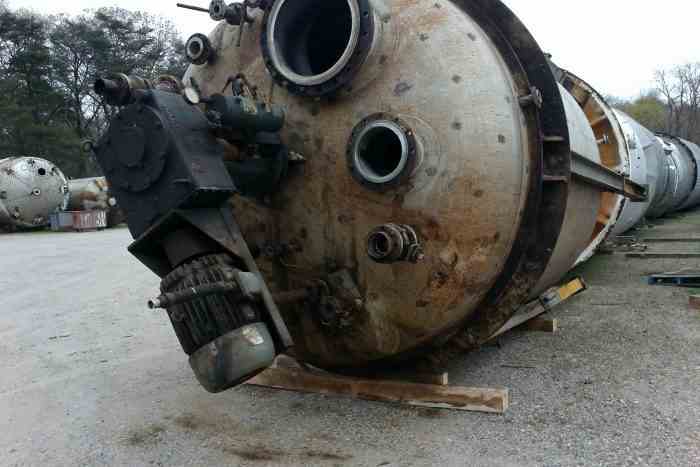 7000 Gal RAS Process Equipment Stainless Steel Reactor | 12779 | New ...