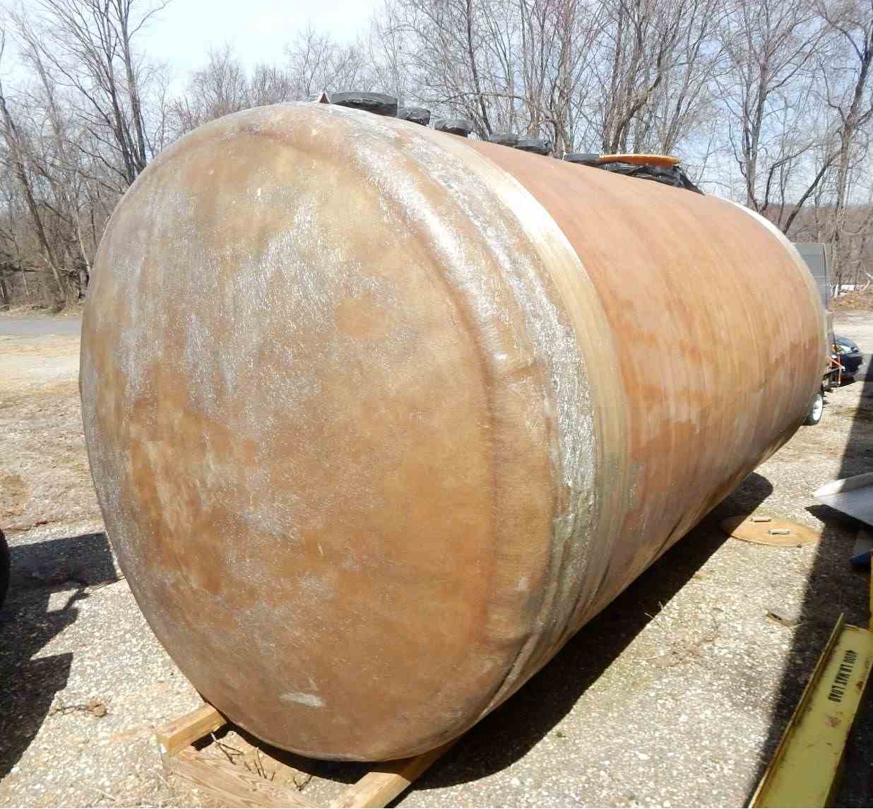 8000 Gal Polyfiber Fiberglass Tank | 14562 | New Used and Surplus ...