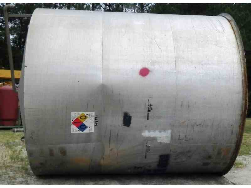 8500 Gal Stainless Steel Tank | 11915 | New Used and Surplus Equipment ...