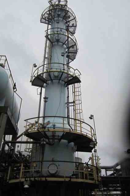 Water Wash Tower - 30 Trays - 163 PSI - 93' | 11572 | New Used and ...