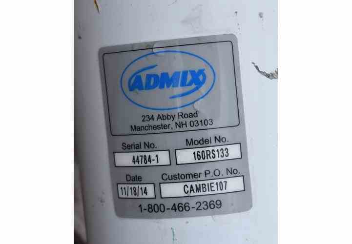 20 HP Admix Rotostat 160RS133 Homogenizing Mixer | 15389 | New Used and ...