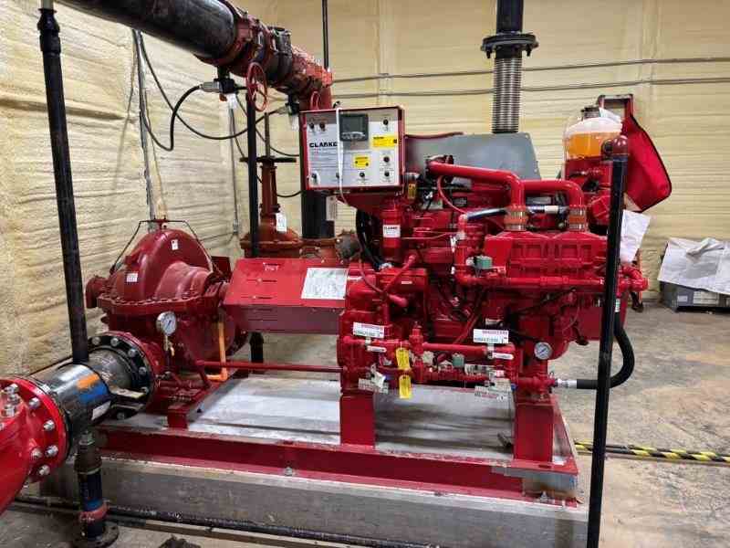 Clarke 3000 GPM Diesel Driven Fire Pump | 22048 | New Used and Surplus ...