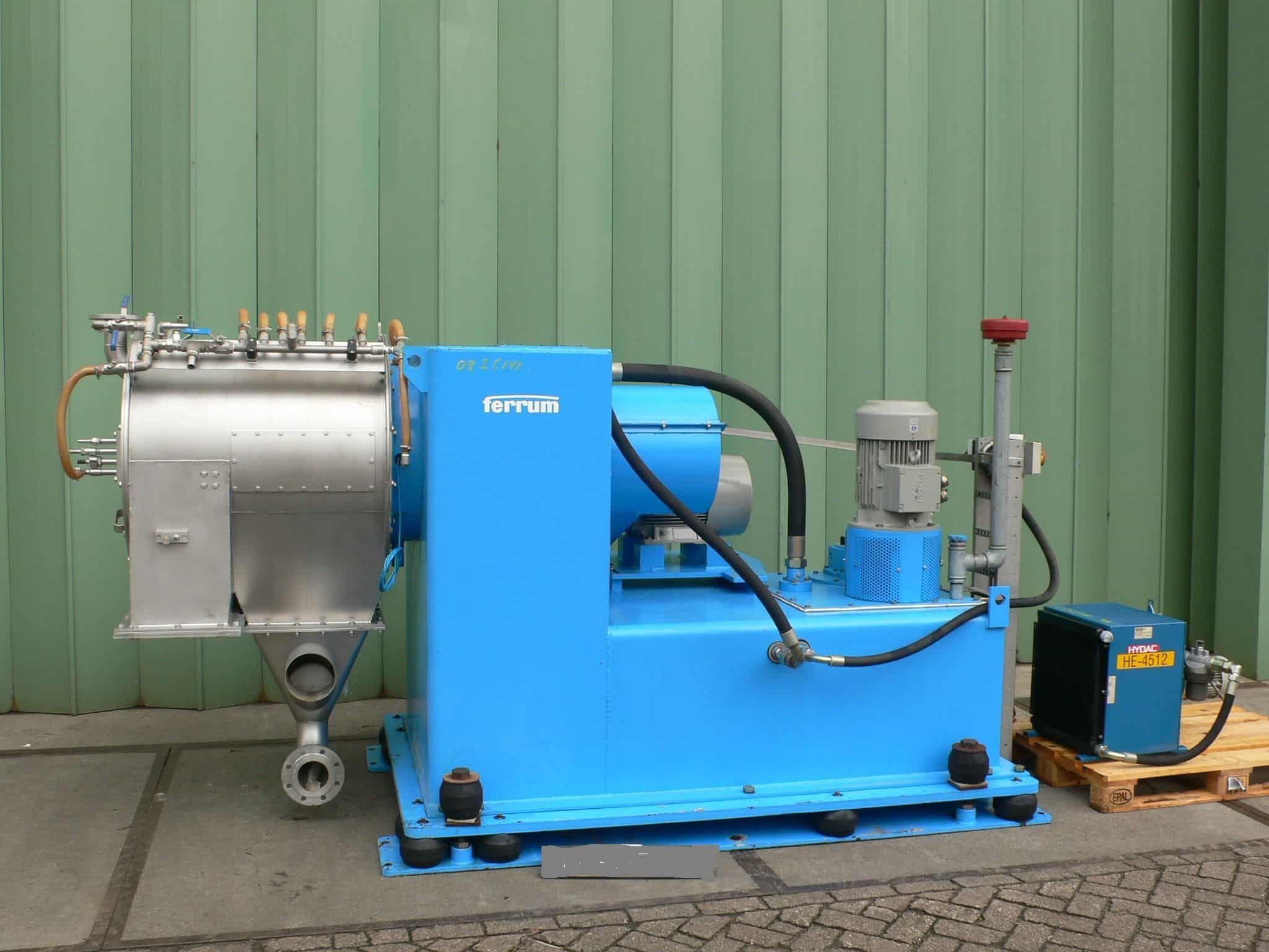 Ferrum P-500/2 20 " Dia Pusher Centrifuge | 11858 | New Used and ...