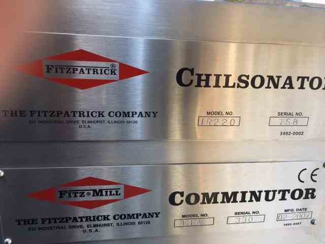 Fitzpatrick IR220 Chilsonator / Roller Compactor | 12421 | New Used and ...