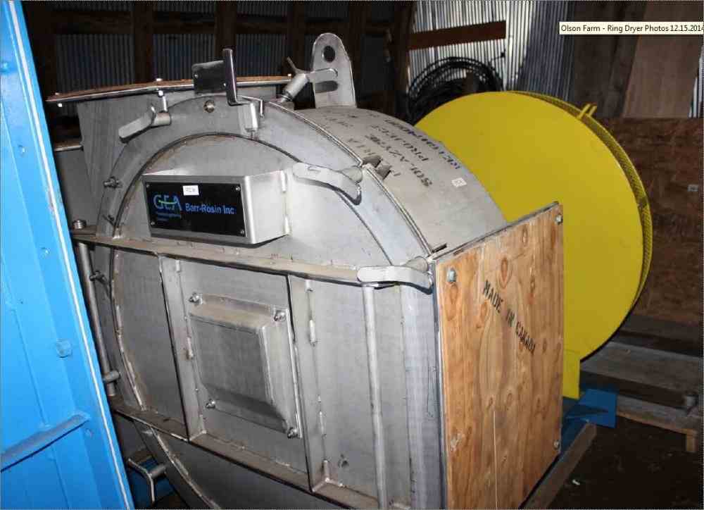 GEA Barr Rosin P-Type Ring Dryer | 13404 | New Used and Surplus ...