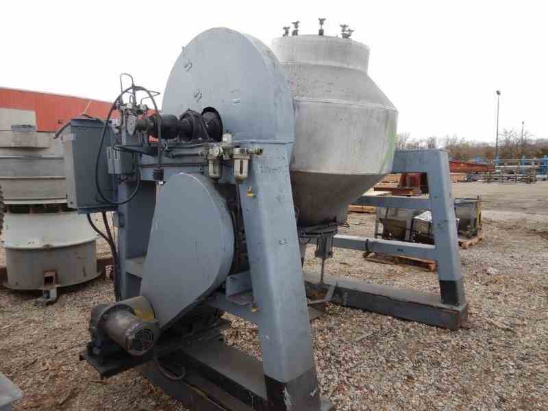 Gemco 30 Cu Ft SS Double Cone Mixer | 14424 | New Used and Surplus ...