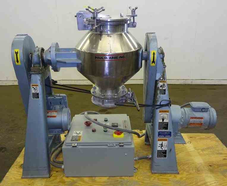 Paul O. Abbe 1 Cu Ft 304-SS Double Cone Mixer | 14729 | New Used and ...