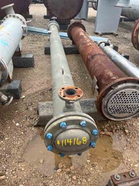 41 Sq Ft RAS Process Equipment C276 alloy Shell & Tube Heat Exchanger ...