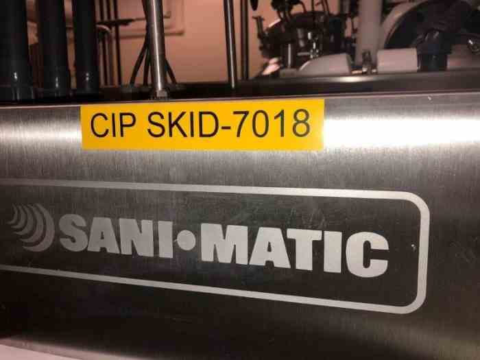 Sani-Matic CIP System | 15735 | New Used and Surplus Equipment ...