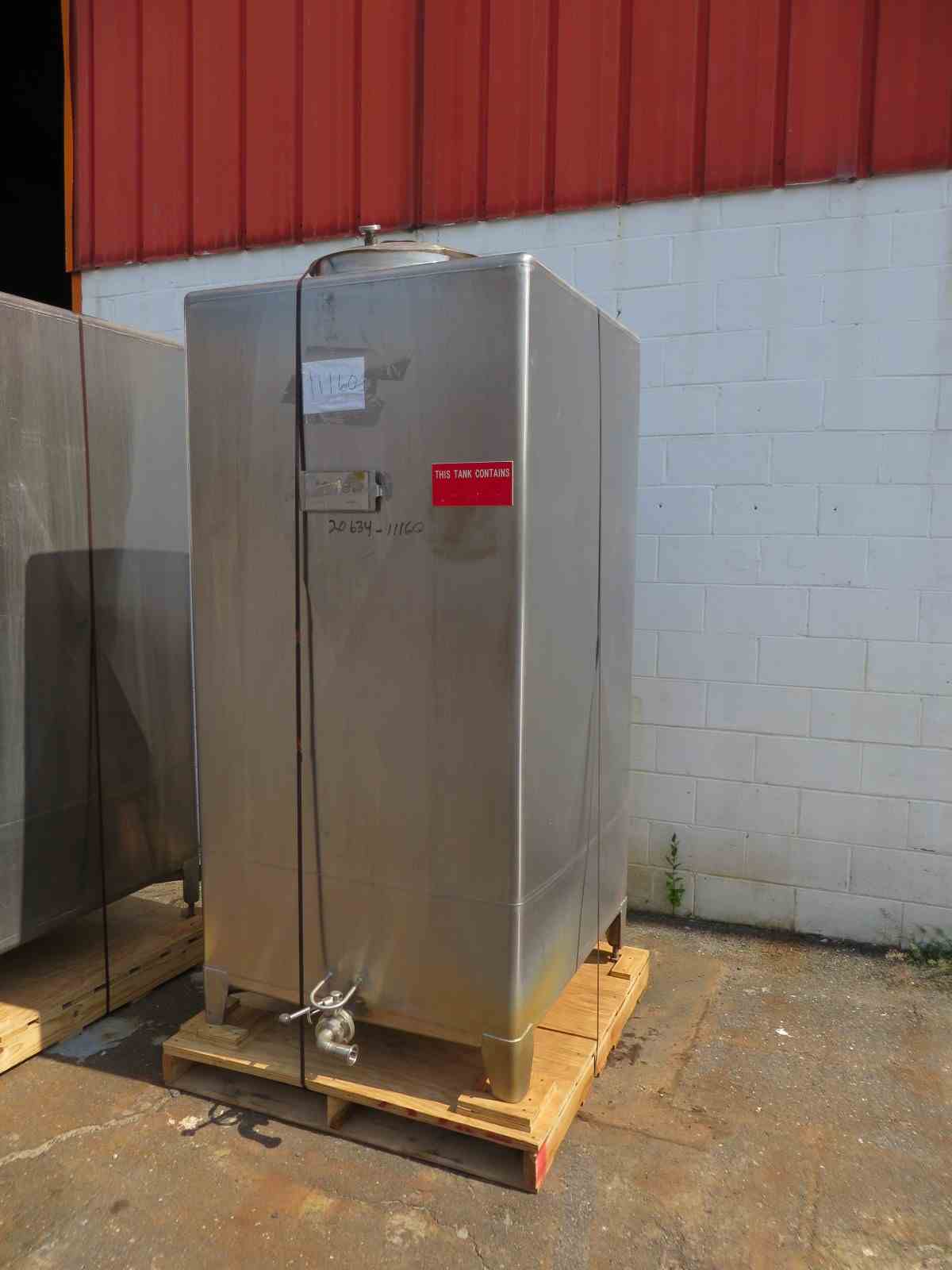 200 Gal Stainless Steel Tank | 11160 | New Used and Surplus Equipment ...
