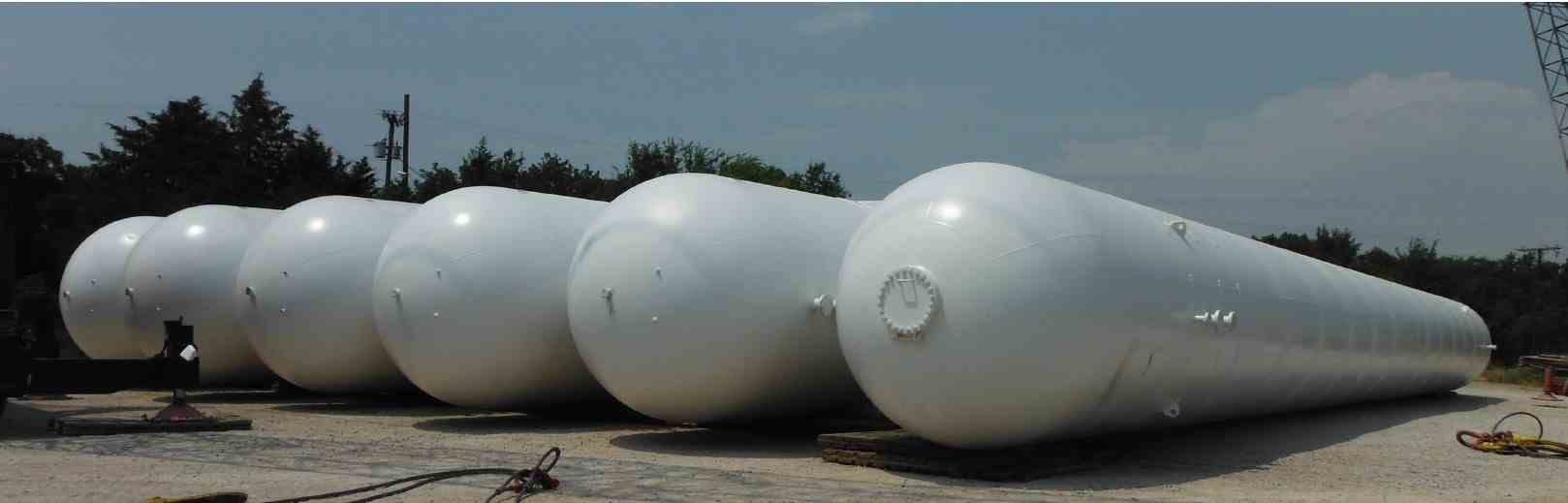 90000 Gal Trinity Containers Horizontal Carbon Steel Pressure Vessel ...