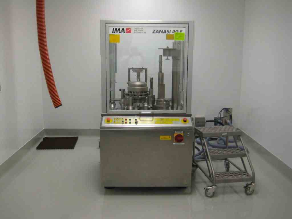 Zanasi 40 F Capsule Filler / Encapsulator | 7629 | New Used and Surplus ...