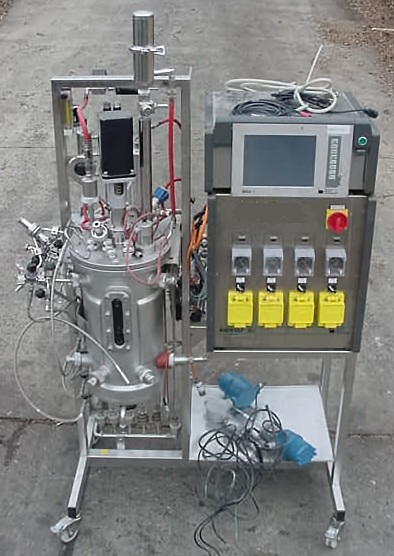 10 Liters B. Braun Fermenter / Bioreactor | 4719 | New Used and Surplus ...