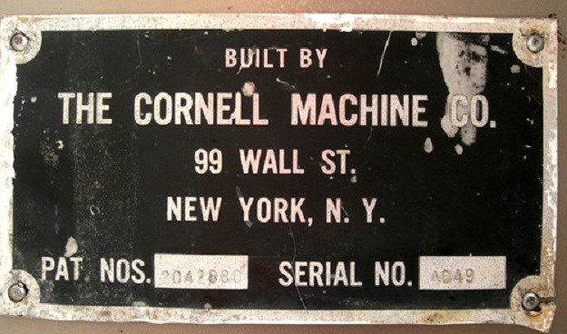 D-16 Cornell Versator | 3019 | New Used and Surplus Equipment | Phoenix ...
