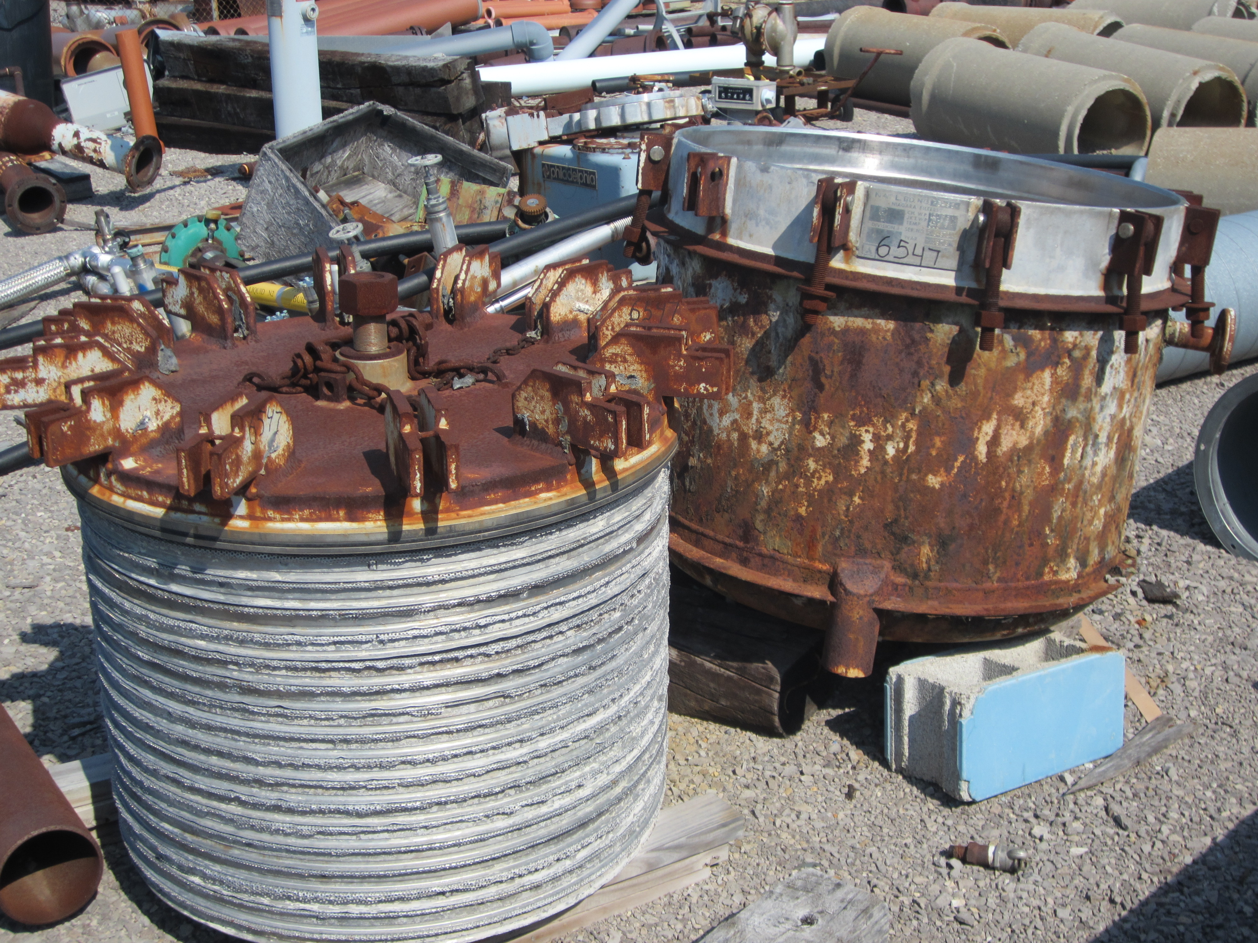 Sq Ft Niagara Pressure Leaf Filter | 6547 | New Used and Surplus ...